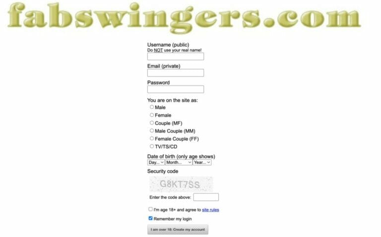 Fabswingers: A Comprehensive Review of the Adult Dating and Swinger Website