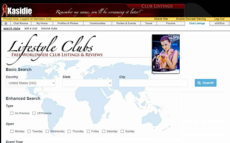 Kasidie: An In-Depth Overview of the Adult Lifestyle Site for Swingers