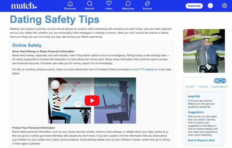Match.com - A Comprehensive Review